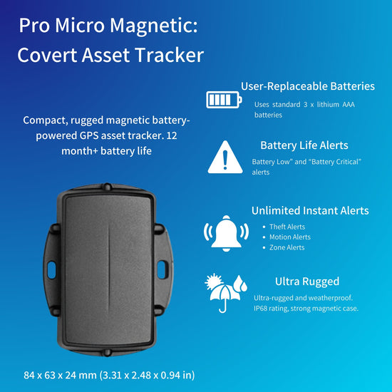 Pro Micro Magnetic: GPS Tracking Device – Trackershop