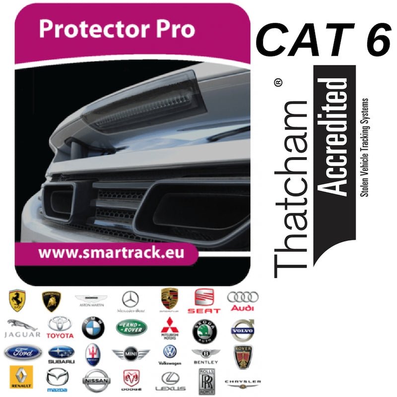 SmarTrack Protector Pro. Thatcham CAT 6 Car Tracker – Trackershop